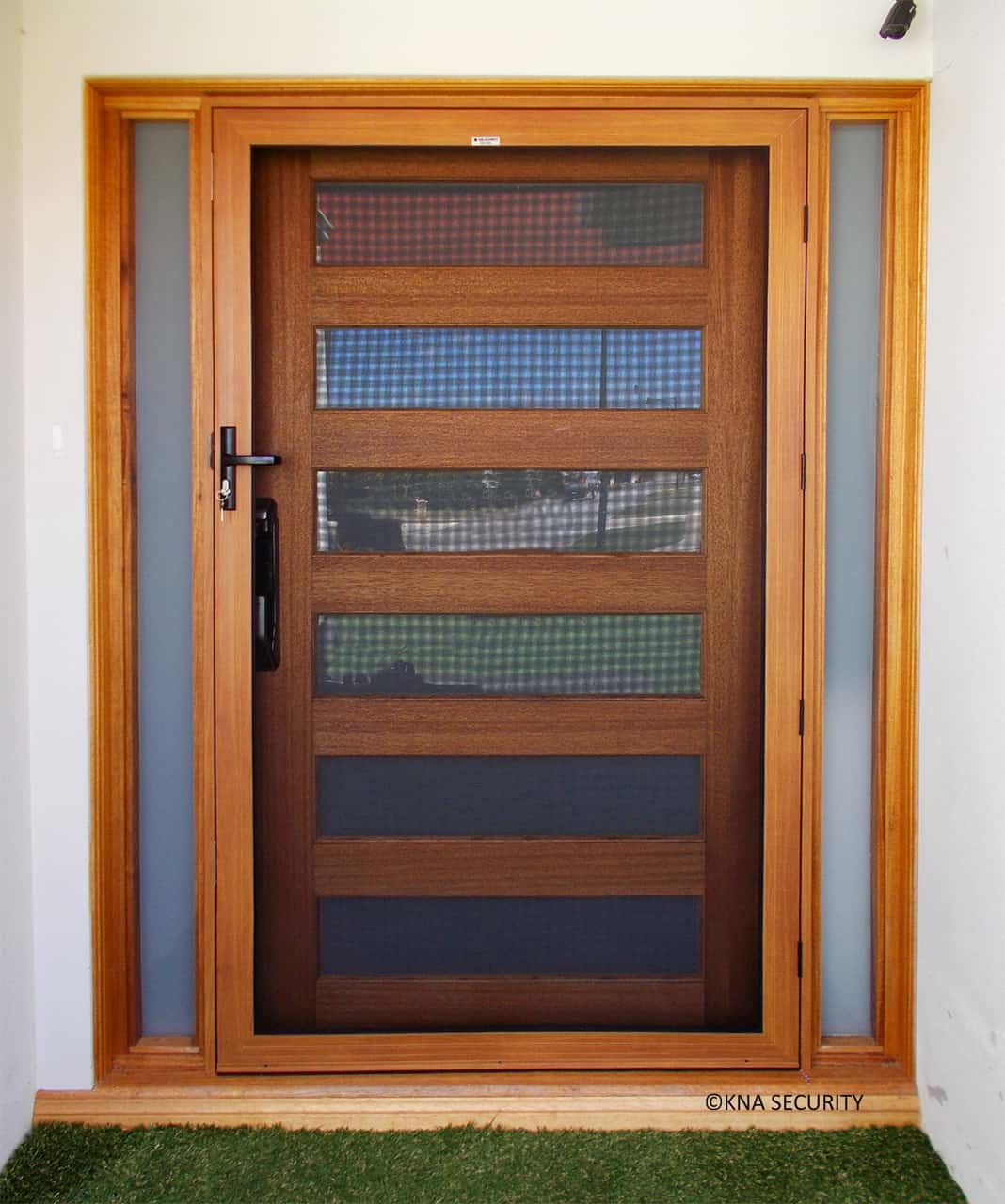 Timber Look Security Doors - KNA Security - 9561 2956